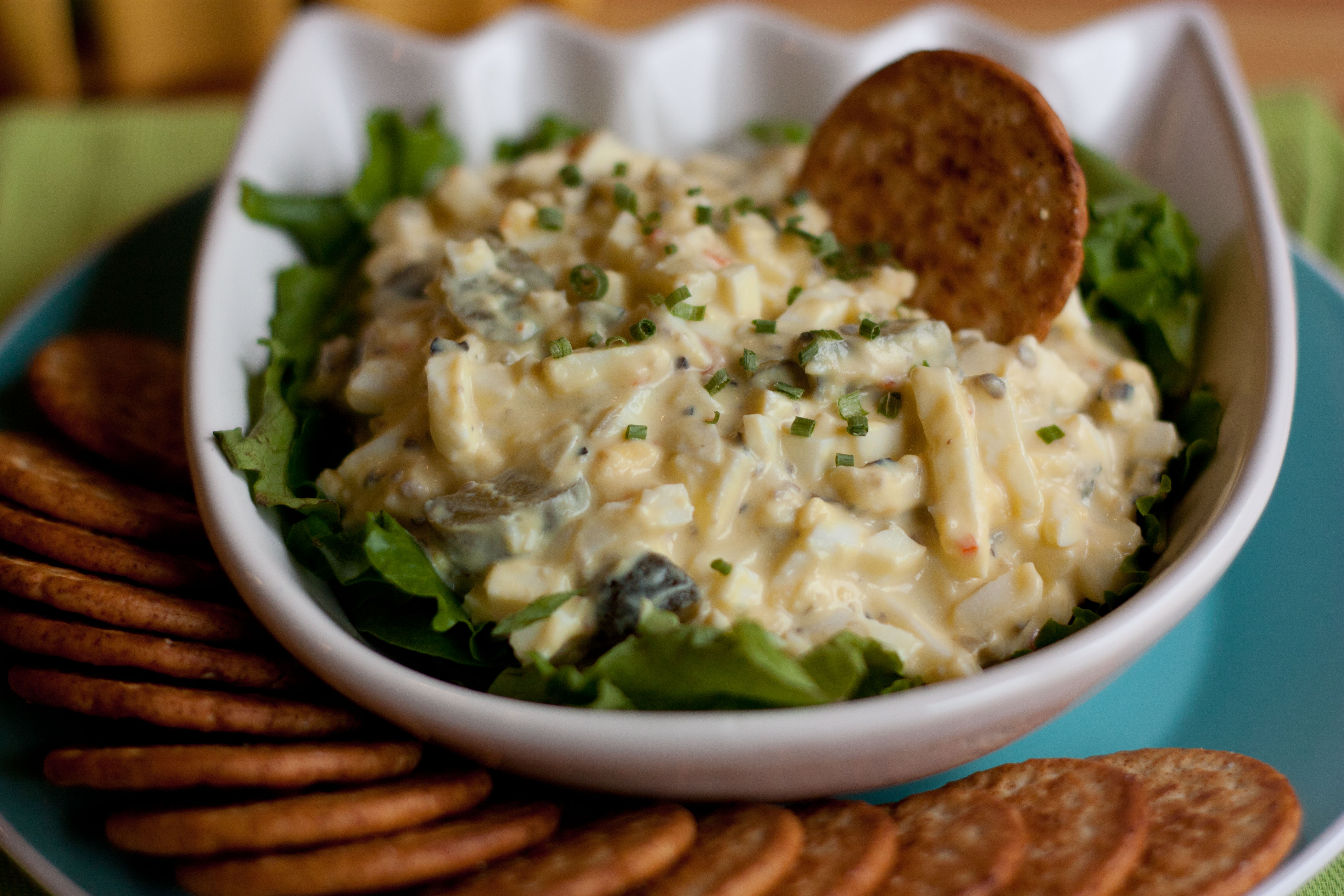 Tapenade Egg Salad - Sustaining the Powers